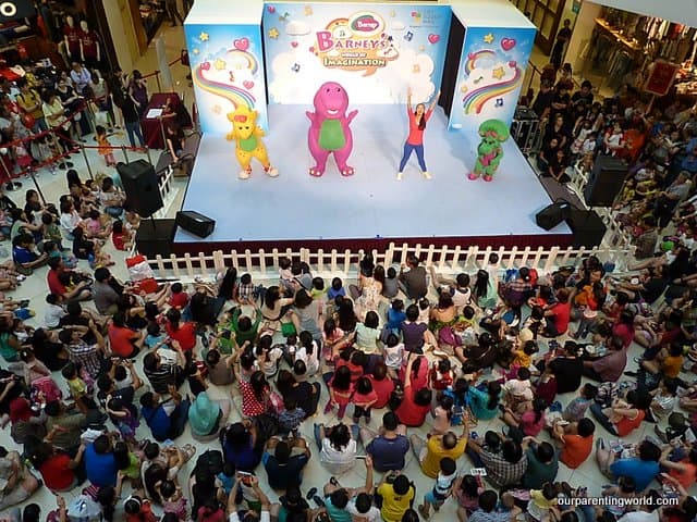 Enter Barney's World of Imagination at City Square Mall - Our Parenting ...