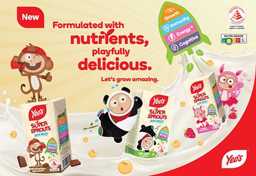 Yeo’s Launches SuperSprouts™ Soy Milk: A Nutritional Powerhouse for ...